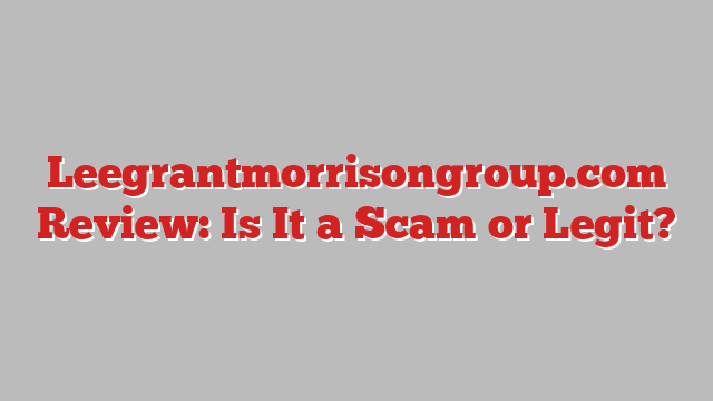 Lakeshorepe.us Review: Is It a Scam or Legit? - Broker Watch Dog